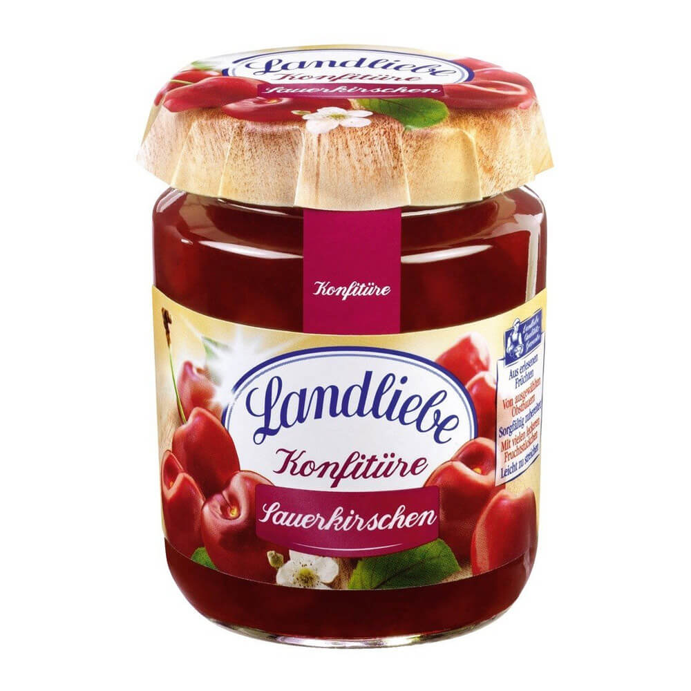 Landliebe Sour Cherry Jam 200g – International Food Shop